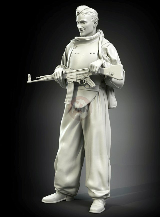 Panzer Art 1/35 Soviet Russian Assault Engineer w/Body Armour No.2 WWII ...