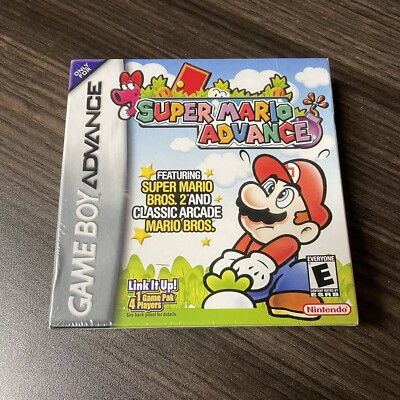 Super Mario Advance Nintendo Game Boy Advance GBA Brand New+Factory ...
