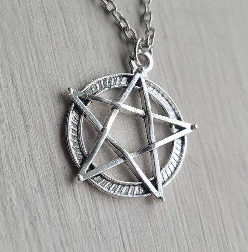 Haunted Doll Active Spirit Witch Demonic Cursed Charm Pentagram Silver ...