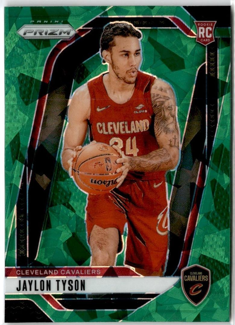 2024-25 Panini Prizm - Jaylon Tyson #228 Green Ice Prizm (RC) for sale ...