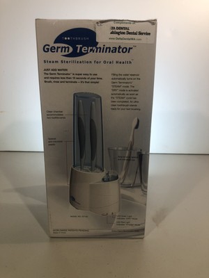Germ Terminator Toothbrush Sanitizer Model GT100 Brand New Sealed In ...