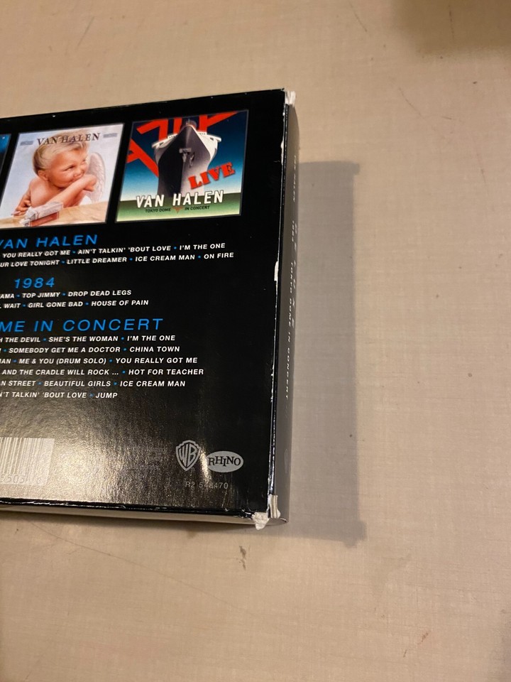 Van Halen Deluxe CD Set Self Titled/1984/Tokyo Dome in Concert 2015 ...