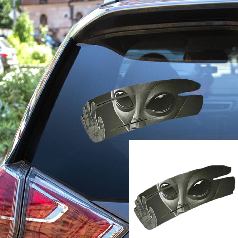 Alien Car Sticker Buy Waterproof 3D Alien Car Sticker PVC Vinyl