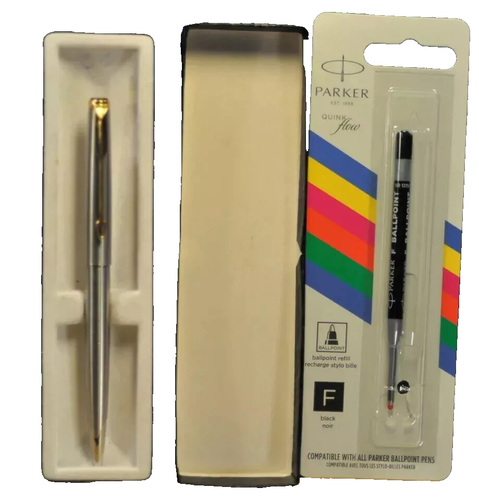 "Parker" "50" (Aka Falcon) Flighter Chrome> Made in US c.1982's ...