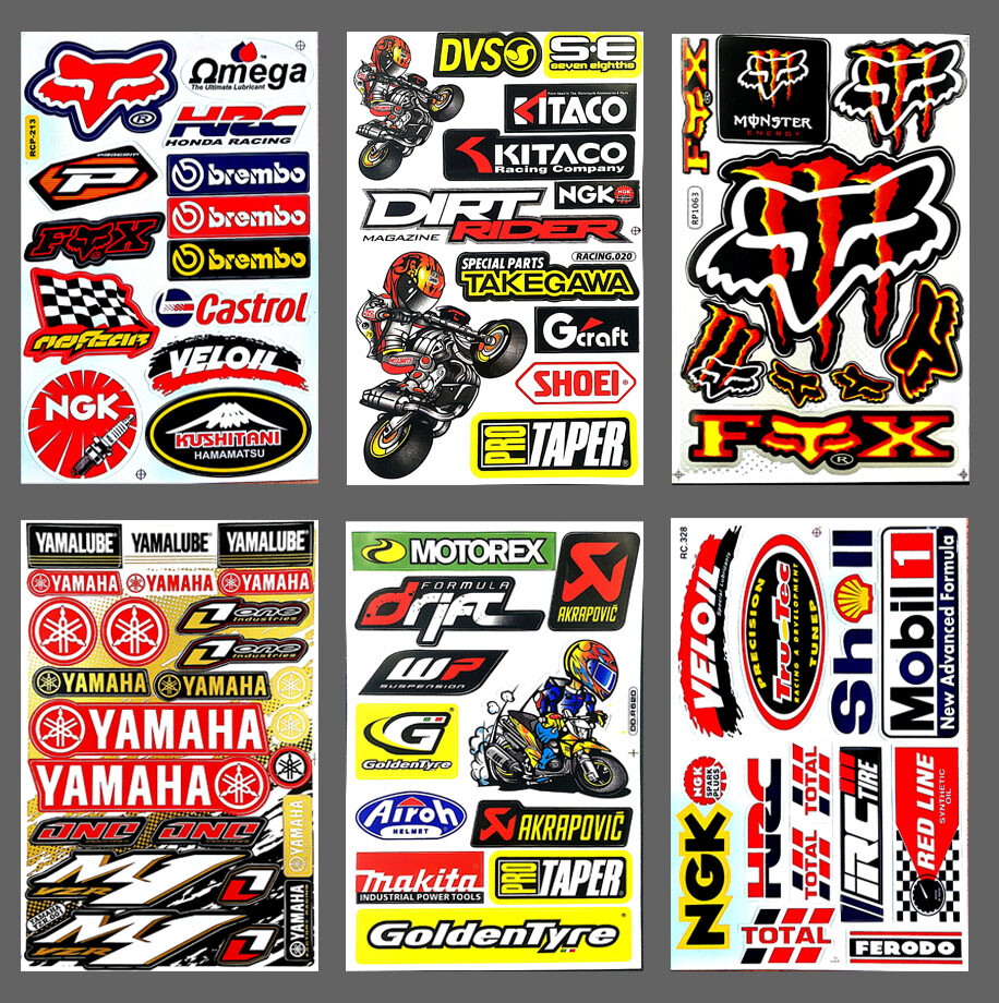 Vintage Motorcycle Decal Kits