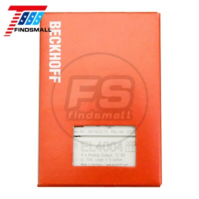 NEW BECKHOFF EL4004 EtherCAT Terminal PLC Module US | eBay