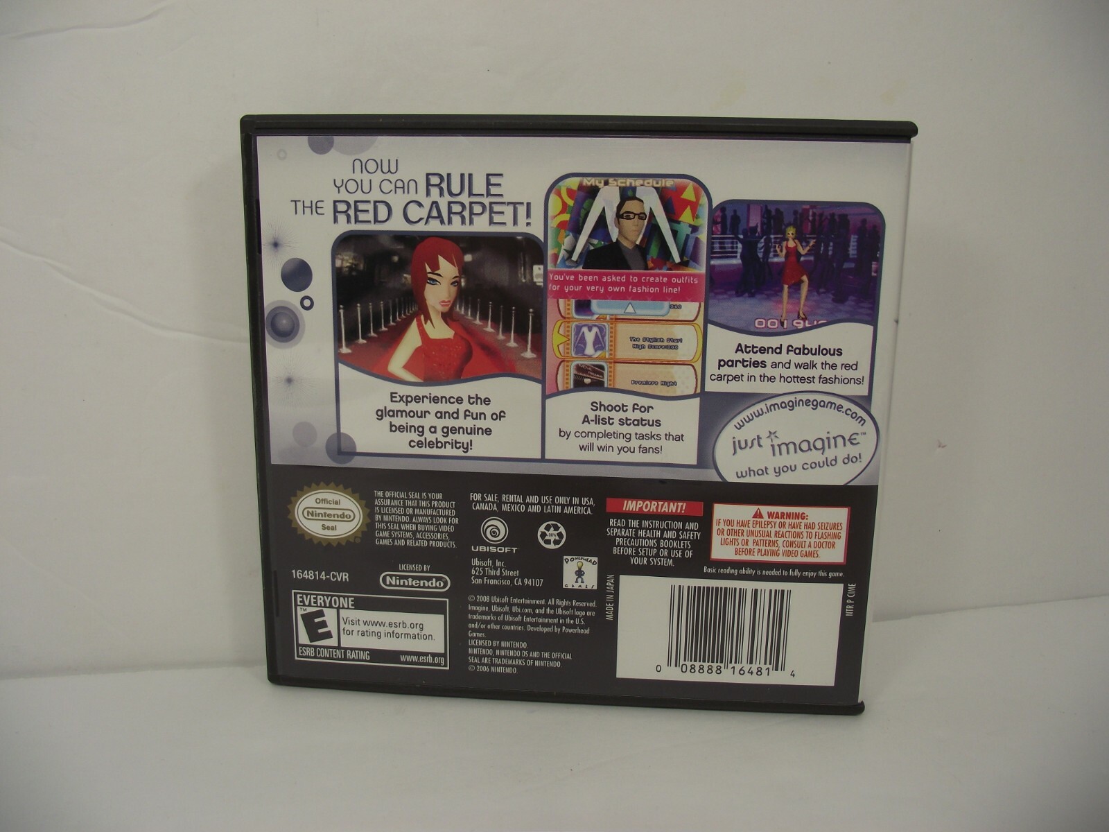 2008 Nintendo DS Imagine: Movie Star Game With Manual 8888164814| eBay