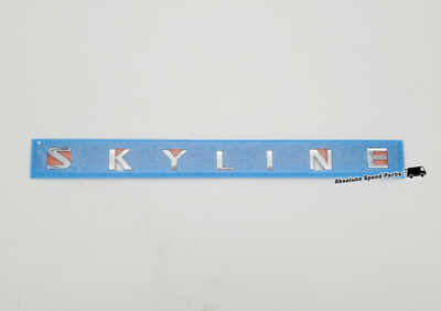 NEW GENUINE Nissan JDM G35 Skyline Trunk Badge Emblem for Infiniti ...