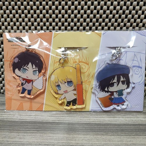 Attack On Titan Season 2 Roar Of Awakening Acrylic Keychain Set A | eBay