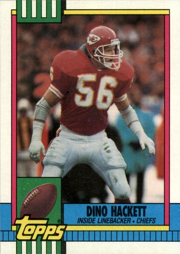 1990 Topps NFL Dino Hackett #262 | eBay