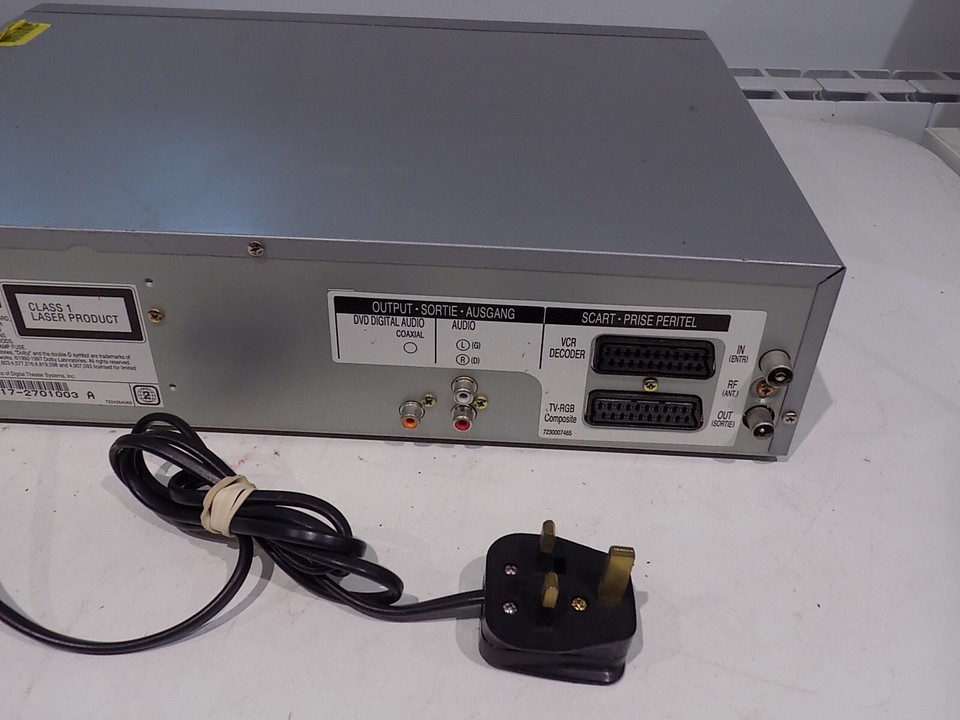 BUSH DVHS1 DVD Player Video Cassette Recorder Combo Genuine Tested ...