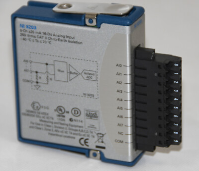 *NEW* National Instruments NI 9203 C Series Current Input Module | eBay