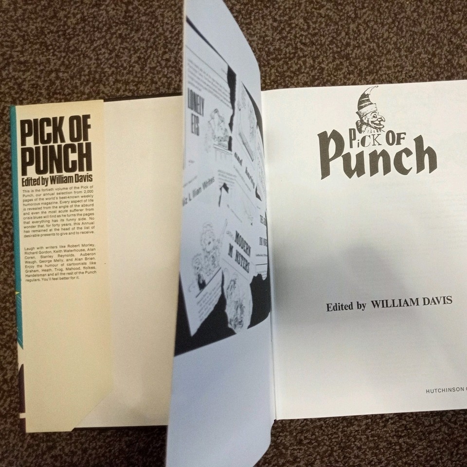Pick Of Punch, collectable Hardback Punch book 1977 edited by William ...