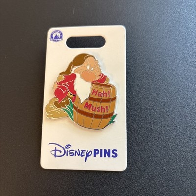 New Disney Parks Grumpy Hah! Mush! Pin Snow White & The Seven Dwarfs | eBay