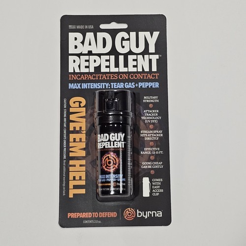 Byrna Bad Guy Repellent Max Intensity 2 Ounces Military Strength W ...
