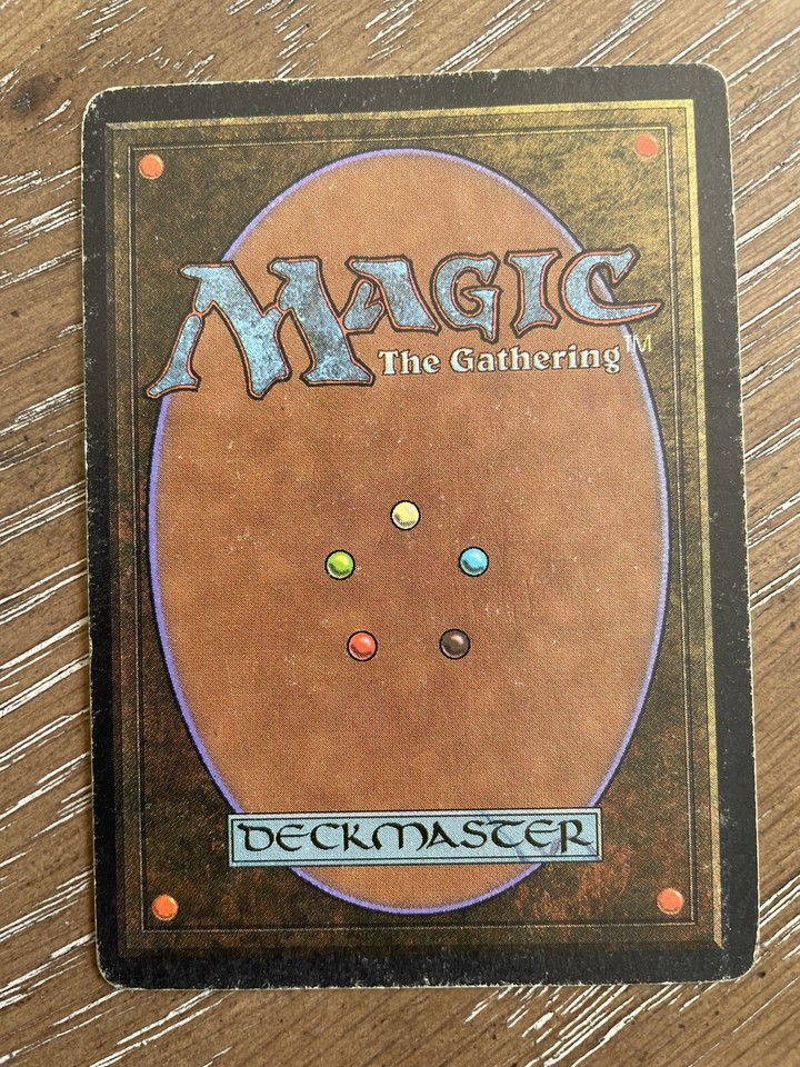 BLACK LOTUS UNLIMITED 1993 - MTG Magic The Gathering -Signed By ...