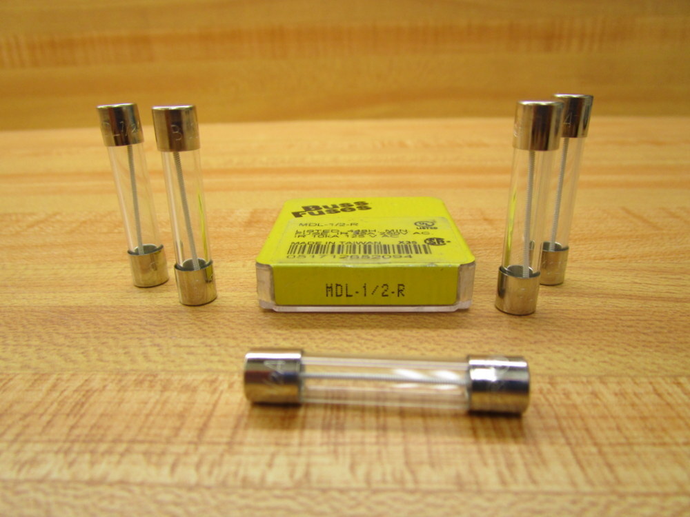 Buss MDL-1/2-R Bussmann Fuse Cross Ref 4XH55 Wirewound Element (Pack of ...