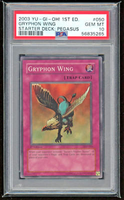 2003 GRYPHON WING 1ST EDITION SDP PSA 10 GEM MINT #050 YUGIOH KONAMI | eBay