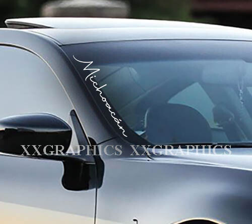 Michoacan Mexico 22" Decal Sticker Windshield Window MX MICH Style #A ...