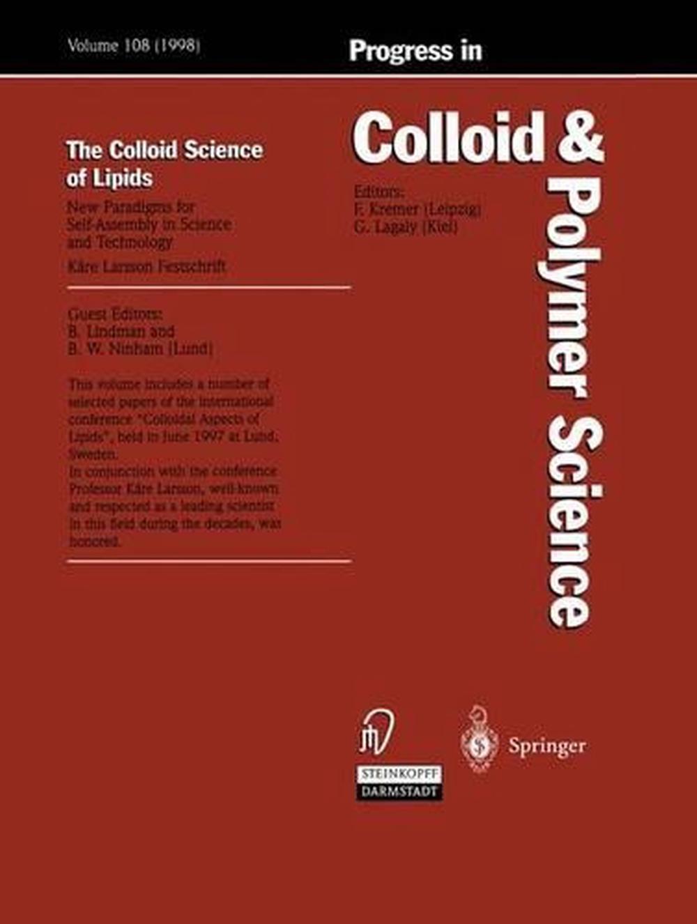 The Colloid Science of Lipids: New Paradigms for Self-Assembly in ...
