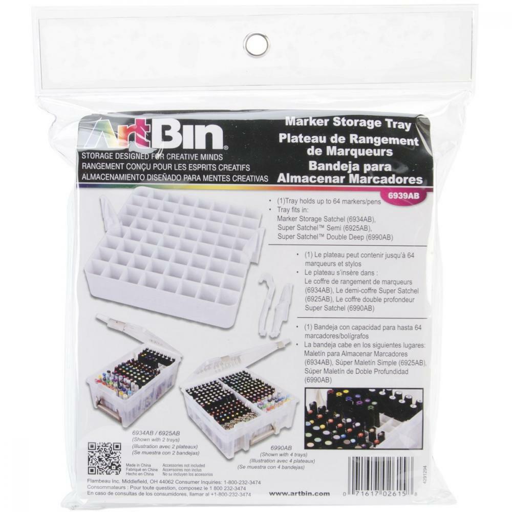 ArtBin Marker Storage Tray-White, 6939AB 771948031806 | eBay