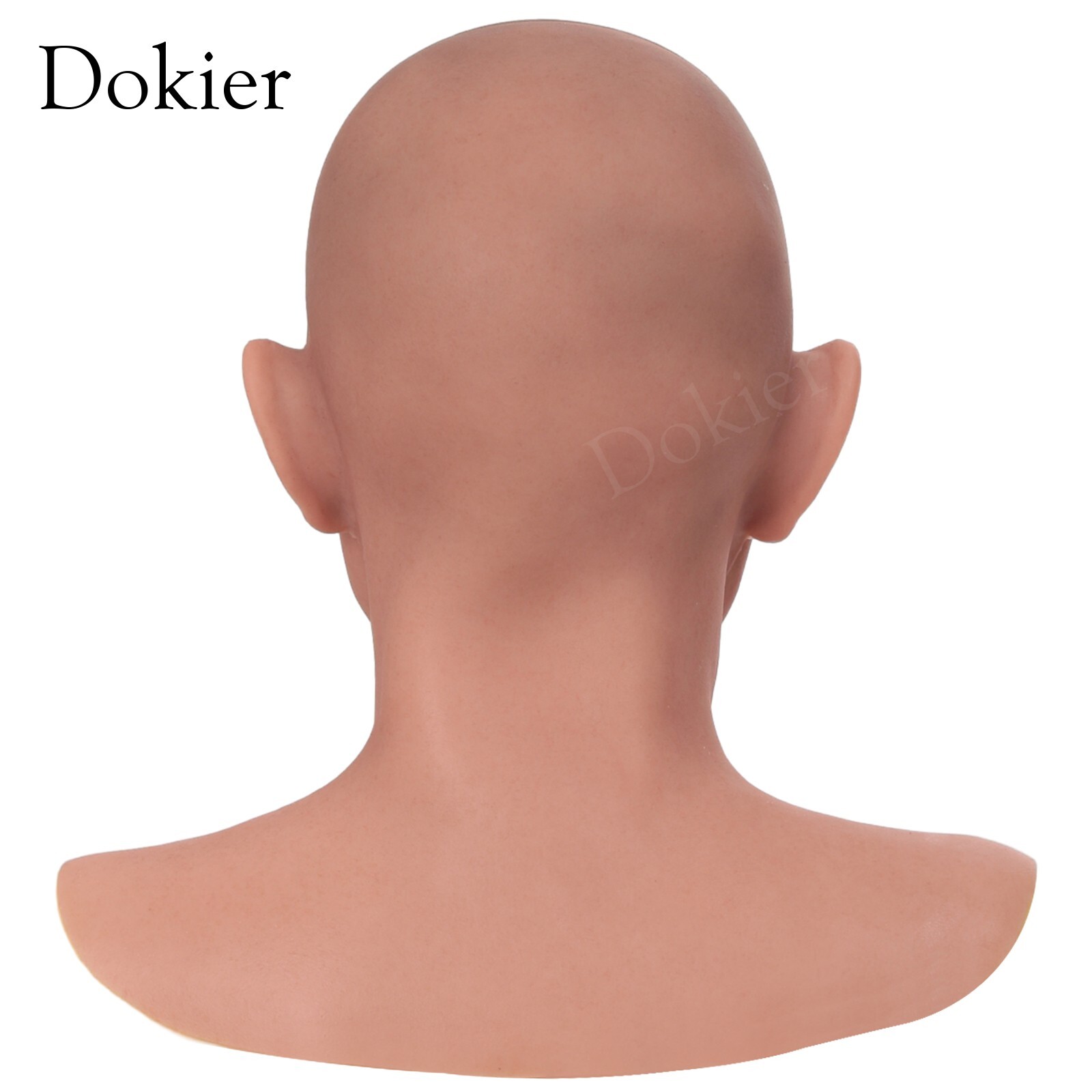 Realistic Soft Silicone Man Mask Full Face Head Mask Props Cosplay ...