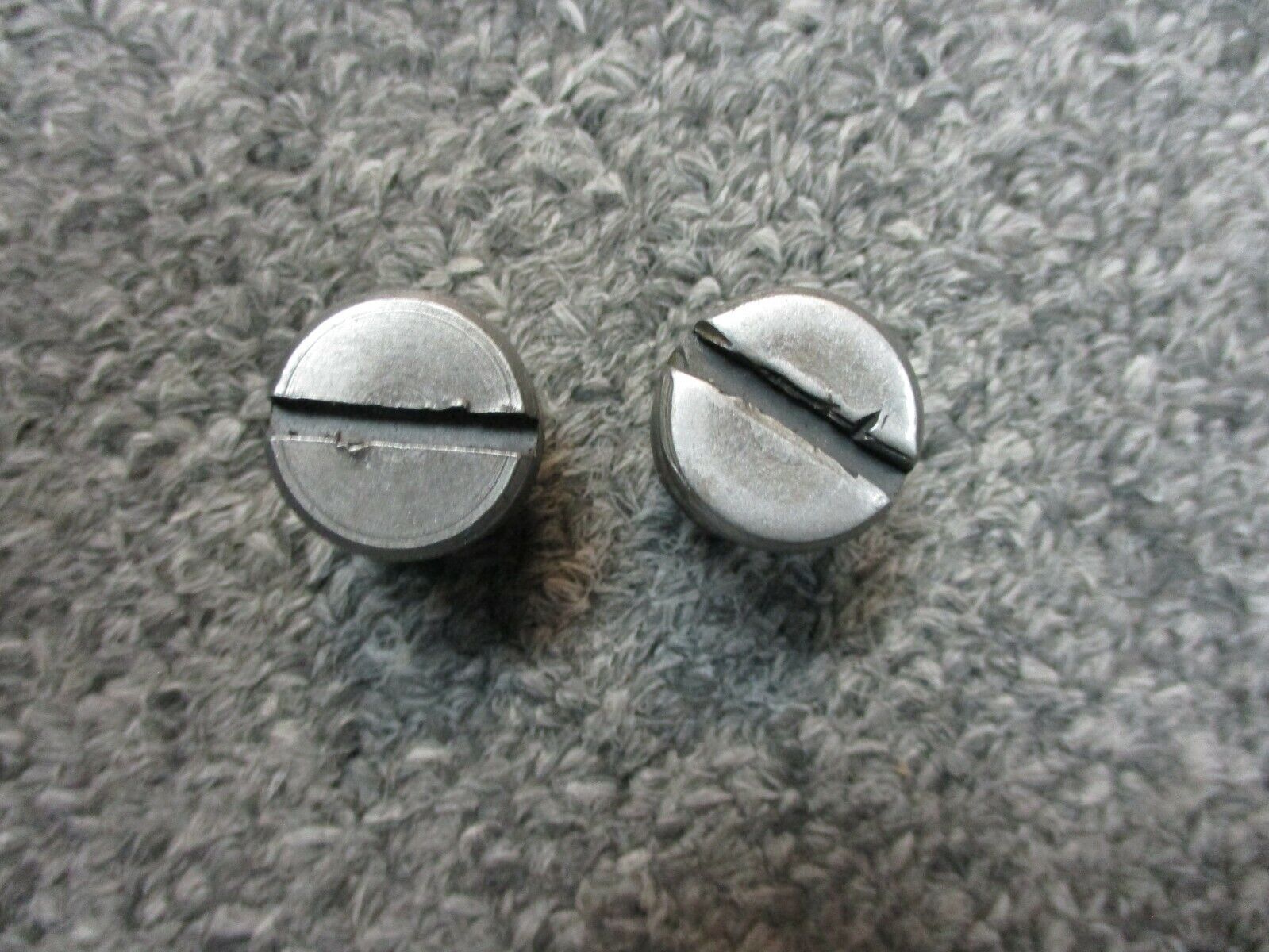 Harley Davidson OEM Oil Pump Check & Relief Valve Slotted Plugs 26263 ...