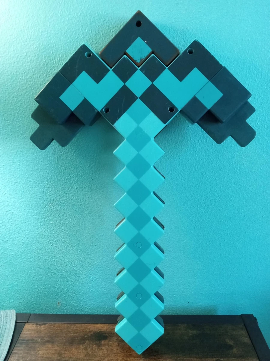 Diamond Pickaxe And Sword Crossed