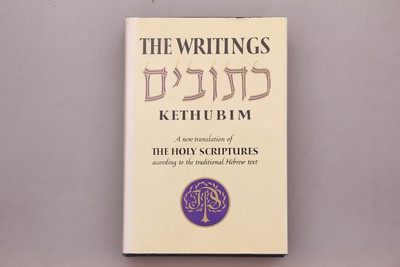 172322 THE WRITINGS-KETHUBIM A New Translation HC +Goldprägung TOP ...