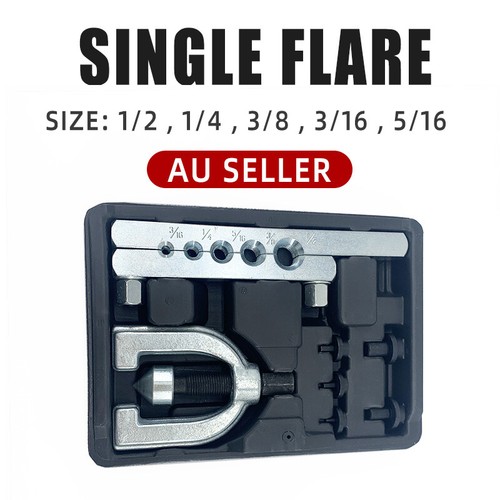 Double Flaring Single Flare Tool Kit Fuel Brake Lines 3/16" - 1/2" AU ...