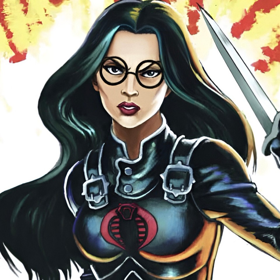 GI Joe Baroness Poster 18" x 24" Print G.I. Joe Retro 80s 1984 ARAH ...