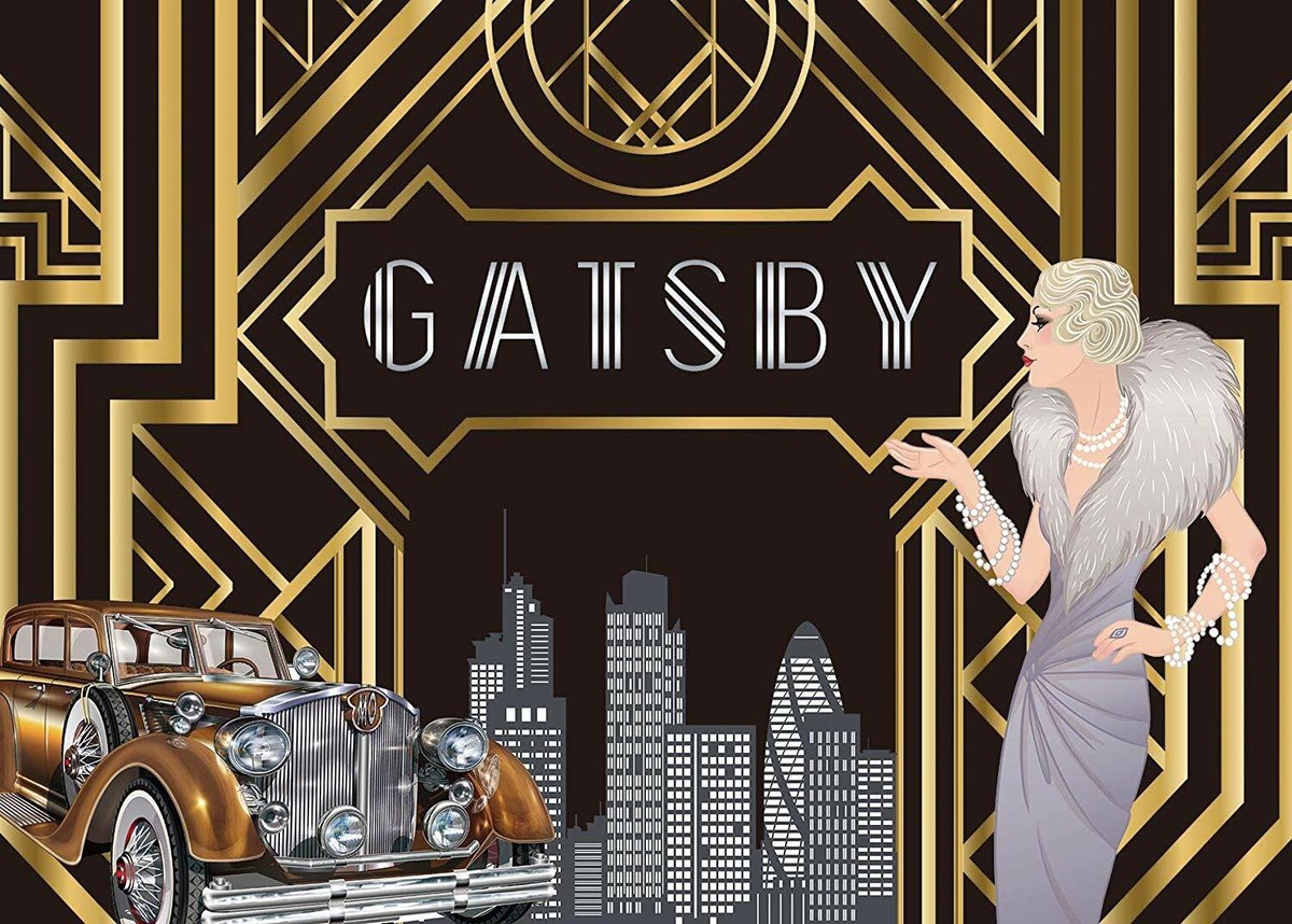 Roaring 20s Background Wallpaper Roaring 20s Great Gatsby Backdrop