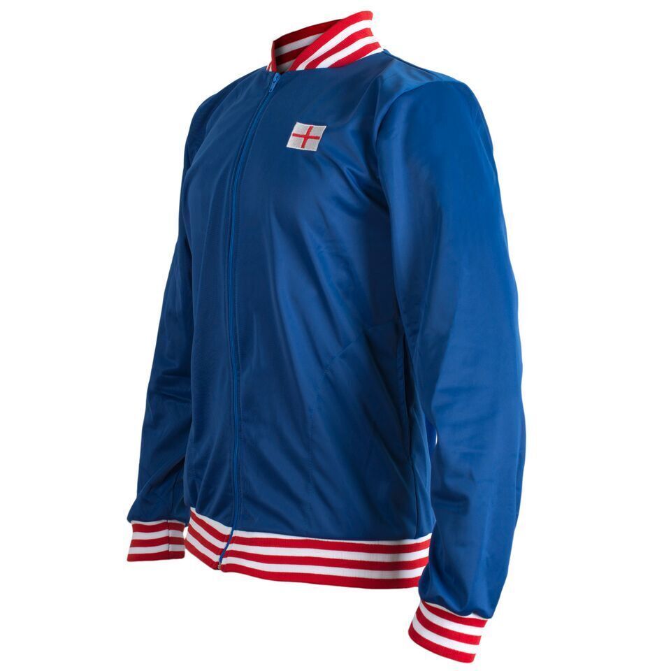 England 1966 Retro Football Jacket Tracksuit Zipped Jumper Man Top ...