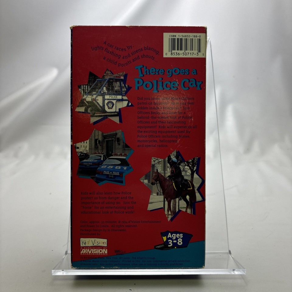 There Goes a Police Car (VHS, 1994) 85365071735| eBay