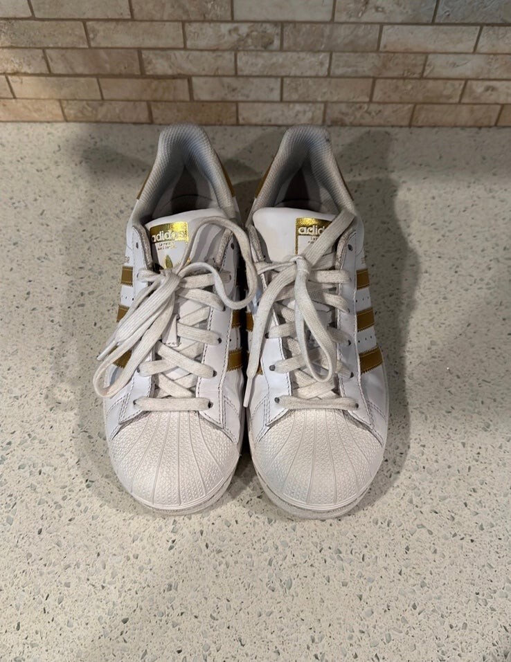 Adidas clam shell toed superstar women’s size 5 BQ | eBay