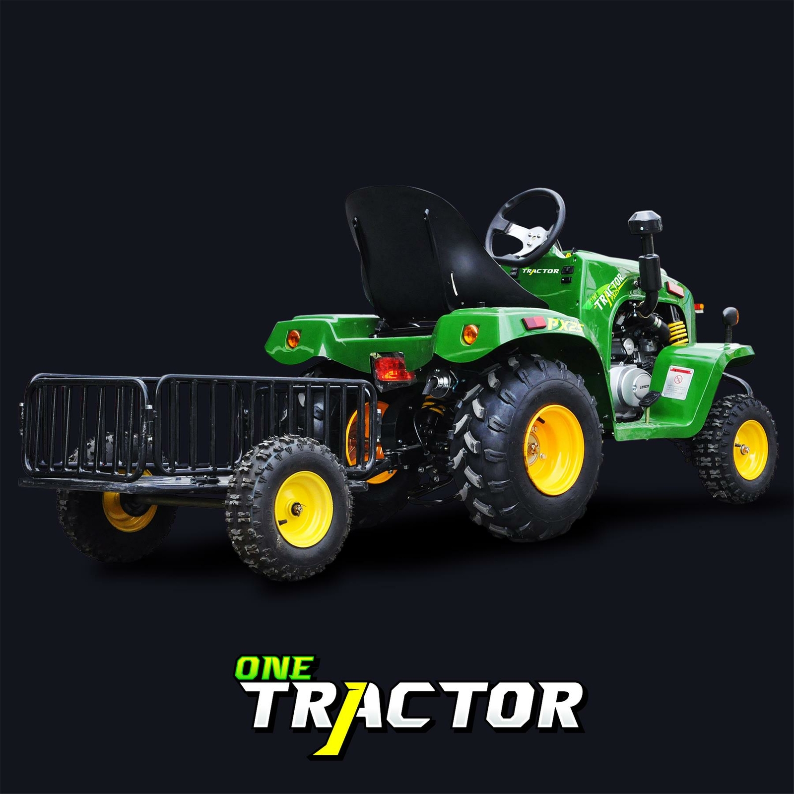 110cc Petrol Kids Mini 4 Stroke Petrol Tractor - OneTractor™ | PX2S ...