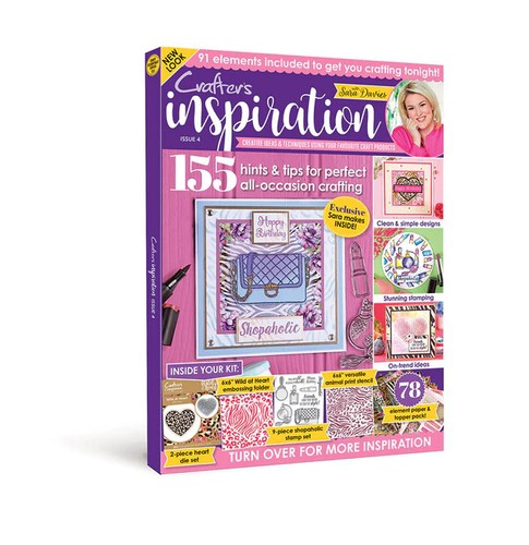 CRAFTERS COMPANION Crafters Inspiration SARA DAVIES + FREE GIFTS GCI ...
