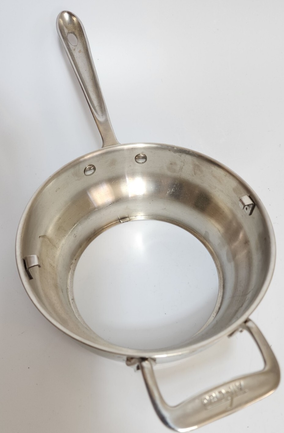 All-Clad Heavy Duty Stainless Steel Food Mill frame #59919 sold as is ...