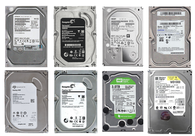 3.5" SATA HDD Hard Drive 6Gb/s MIXED BRANDS SPEEDS TESTED MAC PC 500GB ...