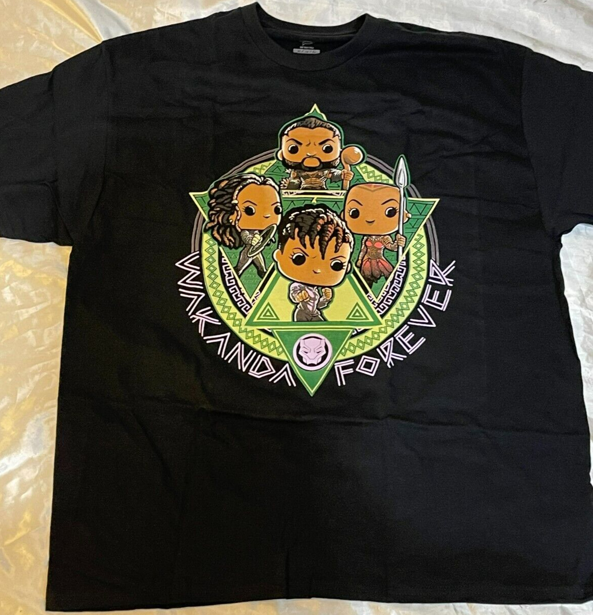 Marvel Collector Corps Black Panther Wakanda Forever Funko 1121 1122 XL ...