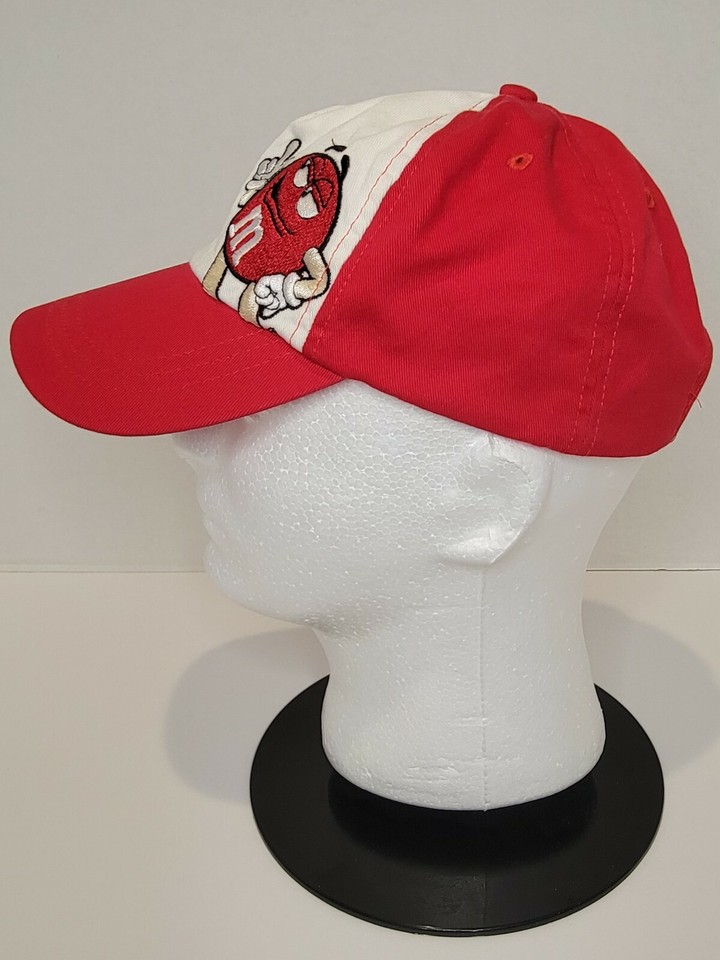 M & M NYC Hat Adjustable Red M&M | eBay