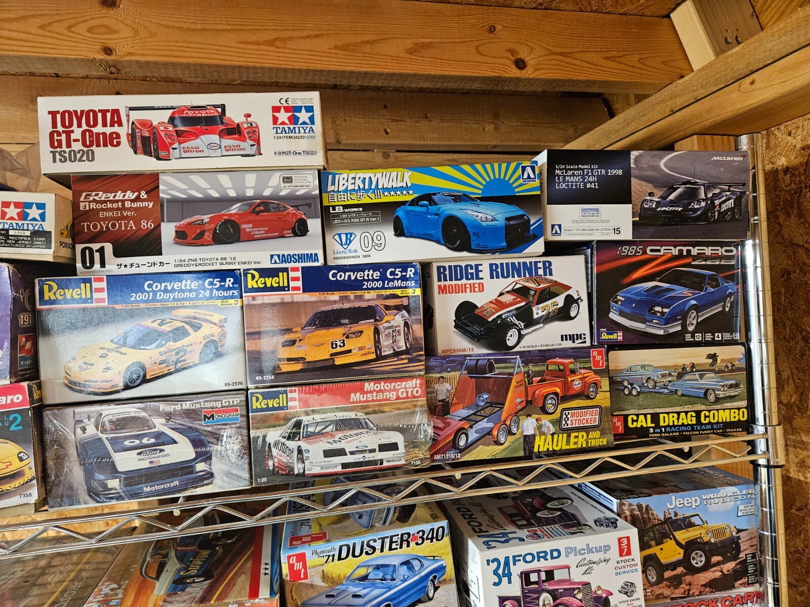 70 model car kits lot all different brands | eBay