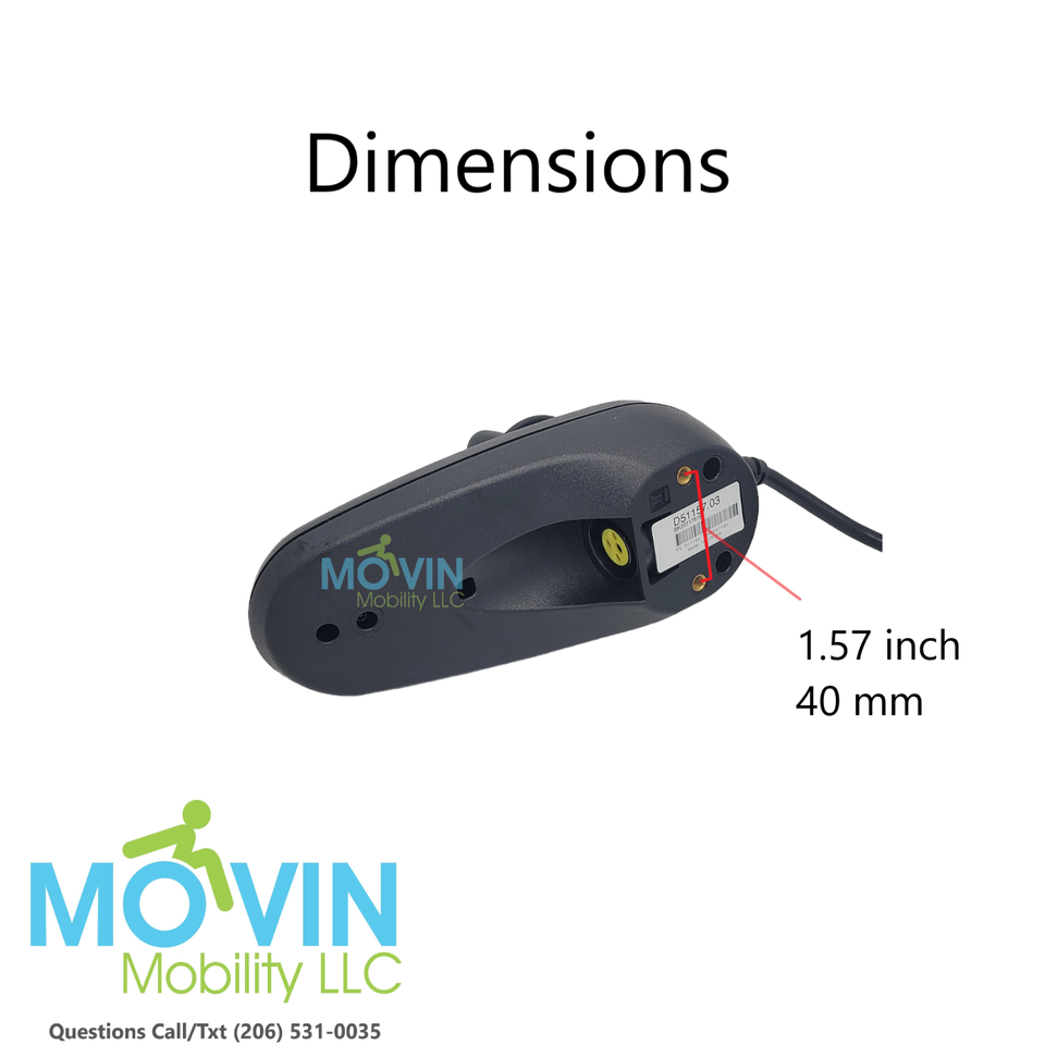 Pride Mobility GC2 joystick Remote Speed Dial PG Drives (D51157.03 ...