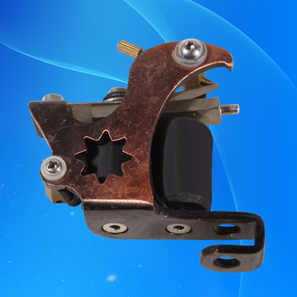 Professional 10 Wrap Coils Tattoo Machine Liner Shader Coil Machine Gun ...