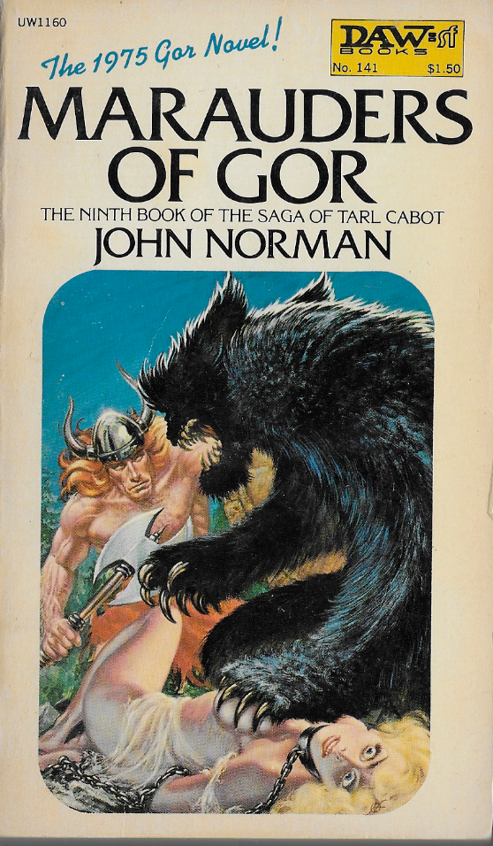 Marauders of Gor Counter Earth Tarl Cabot Book #9 by John Norman Pulp Trash 1975 | eBay