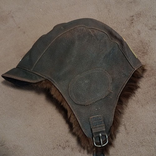 Former Japanese navy original winter flight cap WW2 IJA IJN military ...