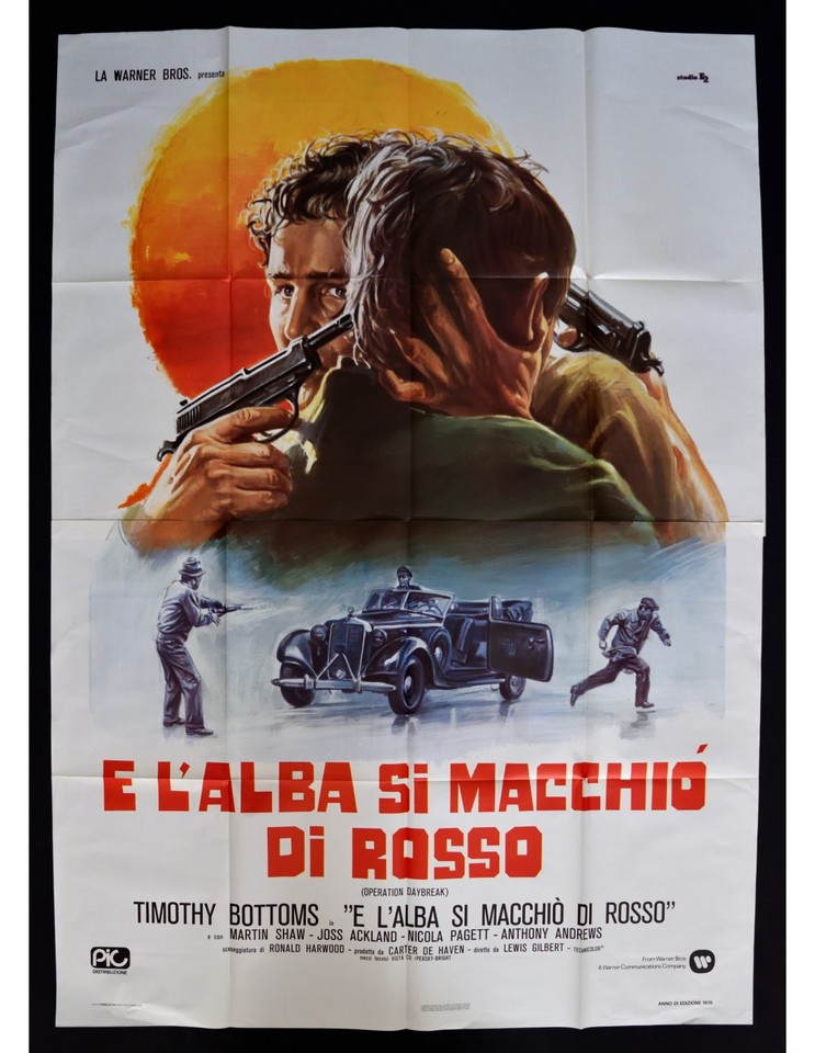Poster And The Dawn Was Stained Red Timothy Bottoms Ackland Pagett A372 ...