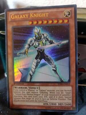 ( GALAXY KNIGHT ) - Ultra Rare - ZTIN-EN012 - 1st NM - Yu-Gi-Oh Zexal ...
