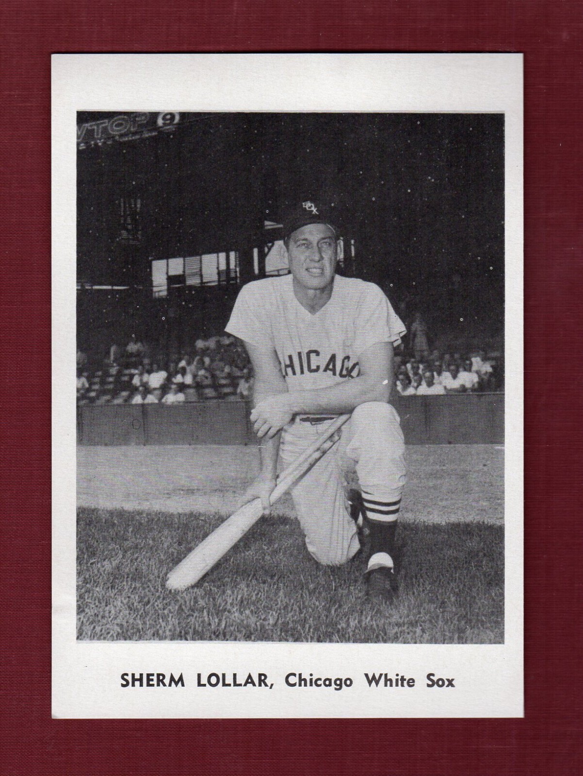 1961 SHERM LOLLAR, White Sox ~ 5X7 picture pack photo card | Jay ...