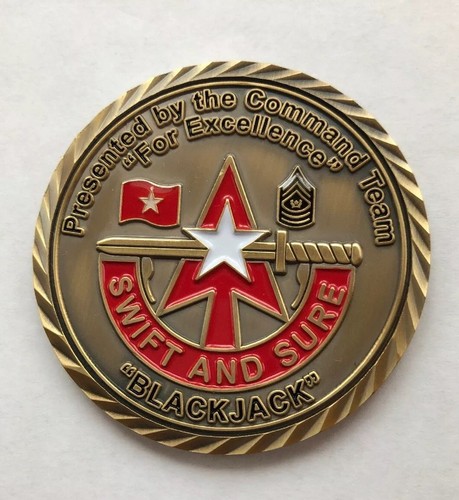 32d Army and Missile Defense Command Commander's Coin for Excellence R2 ...